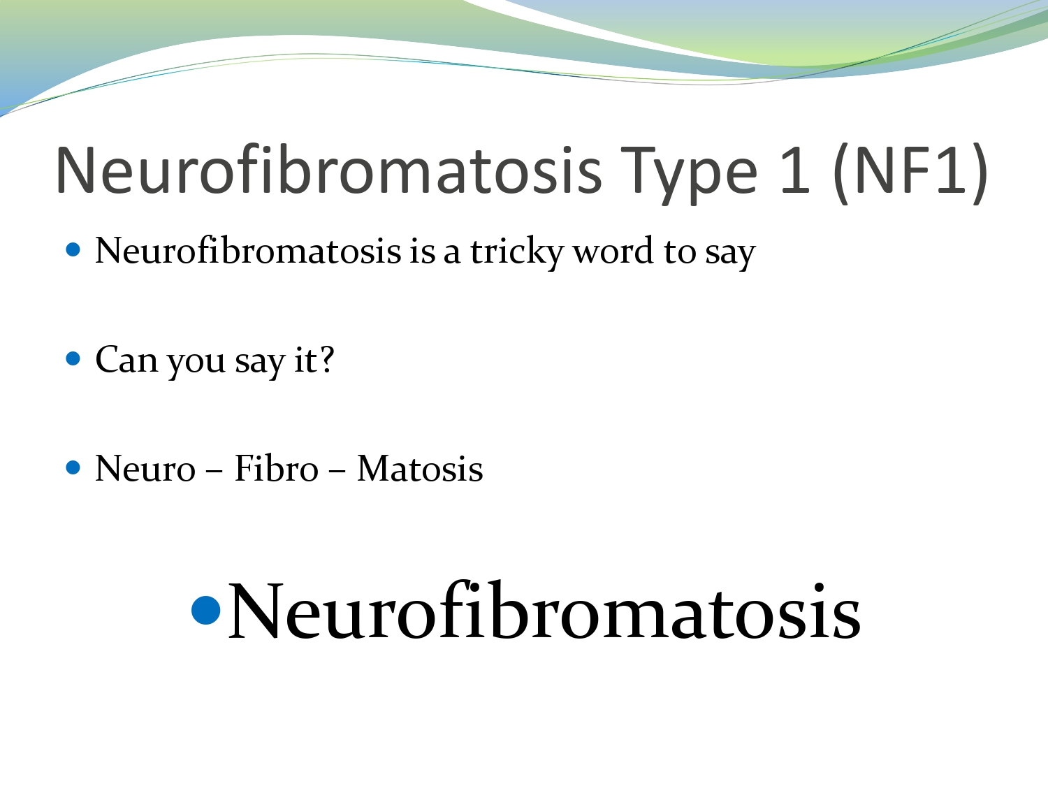 What is Neurofibromatosis type 1 (NF1)? - Rare Diseases Foundation of IRAN